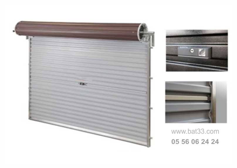 Porte de garage enroulable Bordeaux installation Gironde